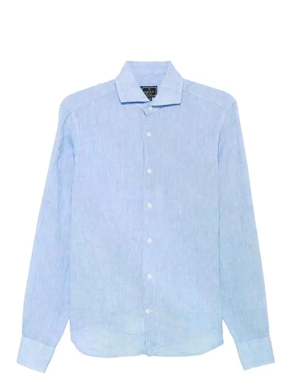 ORIAN Linen Shirt - Blue
