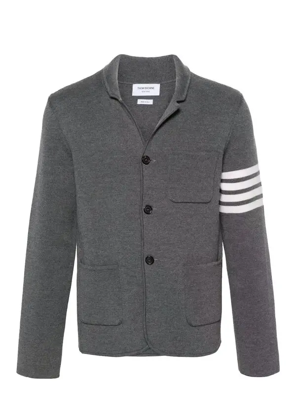 Thom Browne 4-bar Blazer - Grey