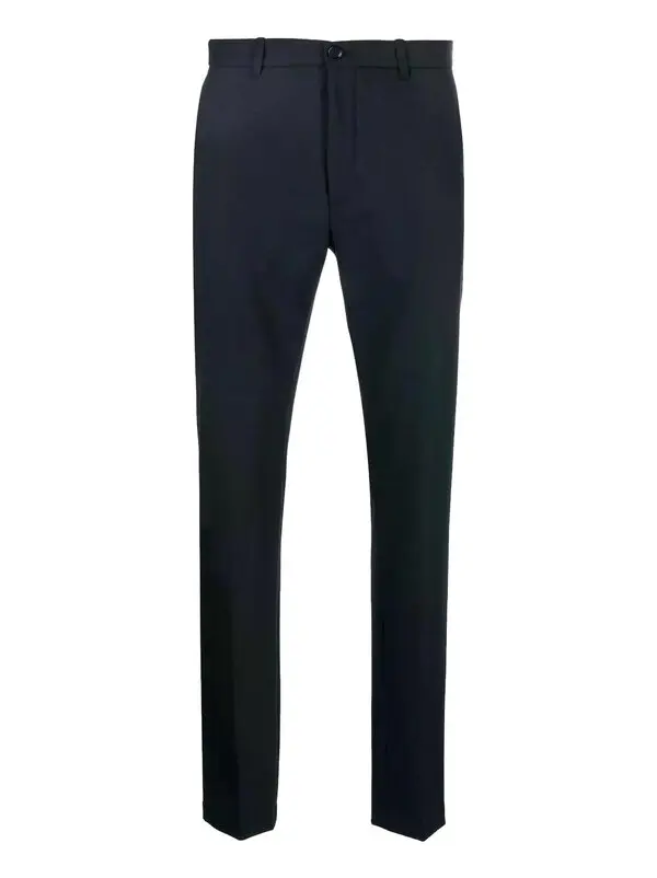 Aspesi Slim-cut Tailored Trousers - Blue