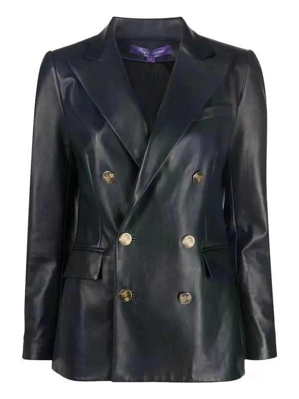 Ralph Lauren Camden Double-breasted Blazer - Blue