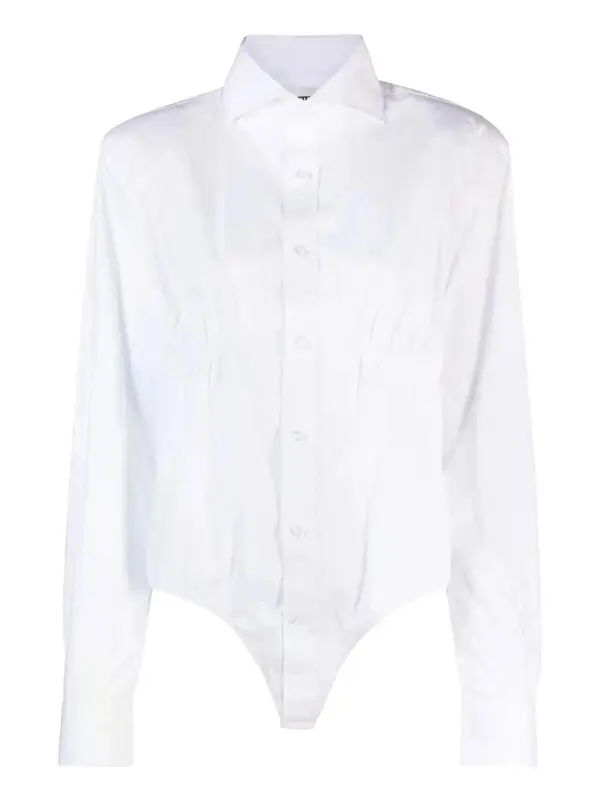 BETTTER Underwired Cotton Bodysuit - White