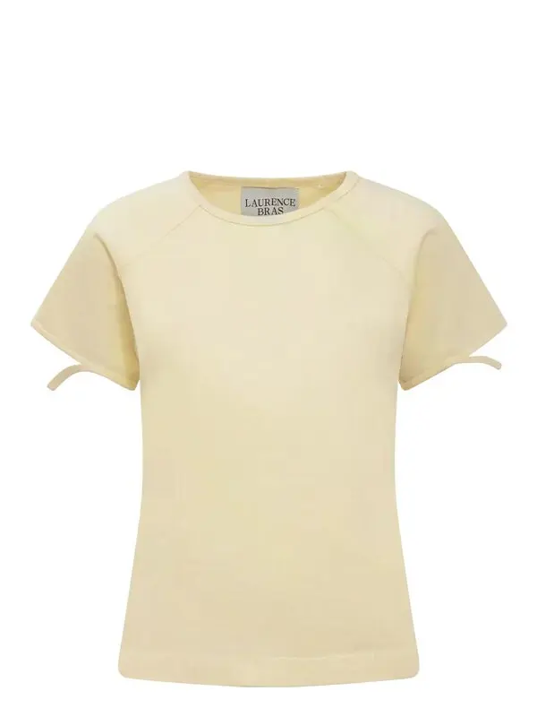 Laurence Bras Logo-appliqué T-shirt - Yellow
