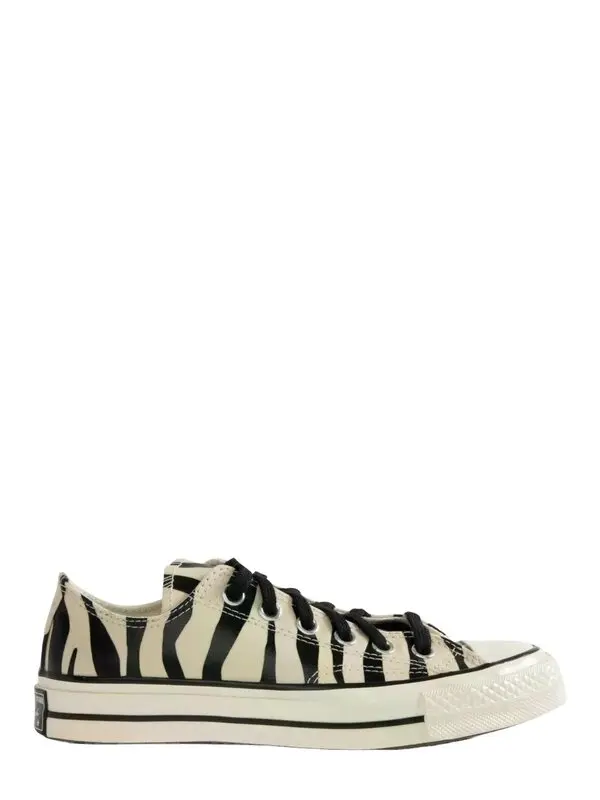 CONVERSE Zebra Print Trainers - Neutrals