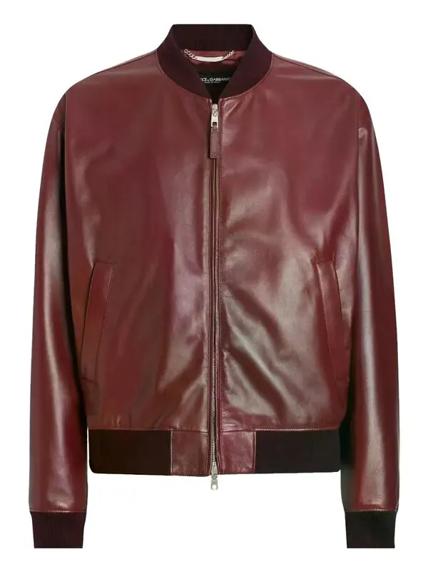 Dolce & Gabbana Bomber Jacket - Red