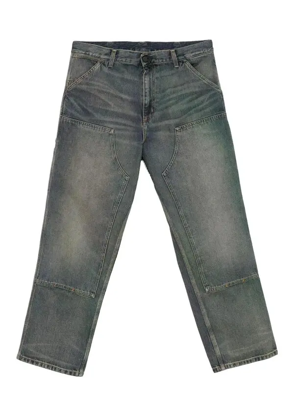 Carhartt Work In Progress Double Knee Jeans - Blue