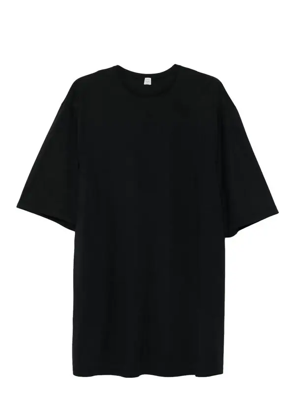 TOTEME Relaxed T-shirt Dress - Black