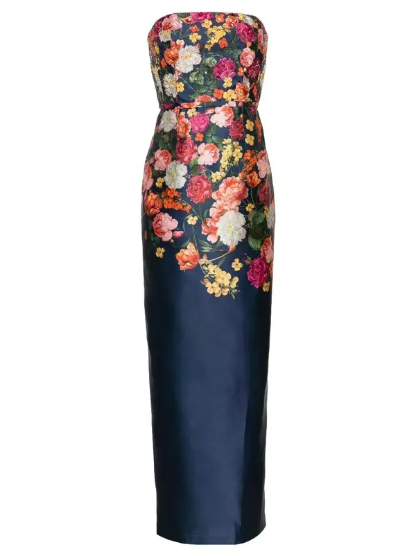 Sachin & Babi Sabine Gown - Blue