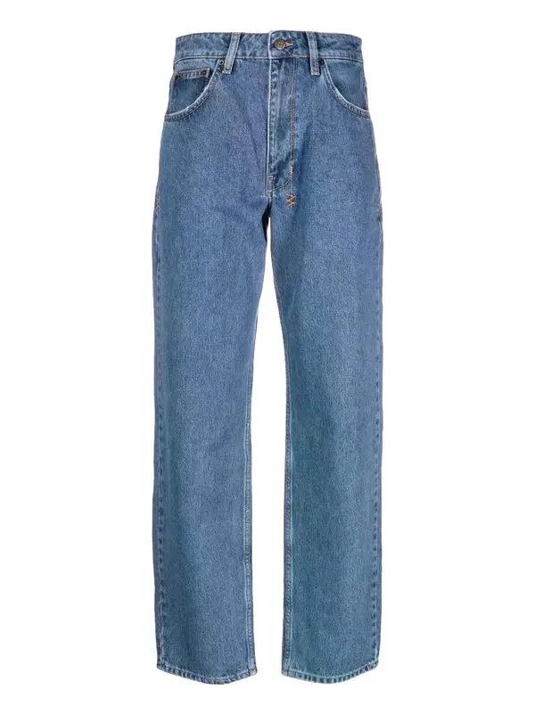 Ksubi Brooklyn Heritage Mid-rise Straight-leg Jeans - Blue