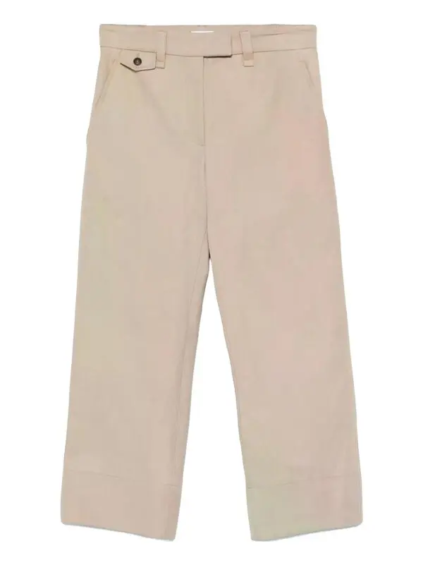 Brunello Cucinelli Twill-weave Trousers - Neutrals