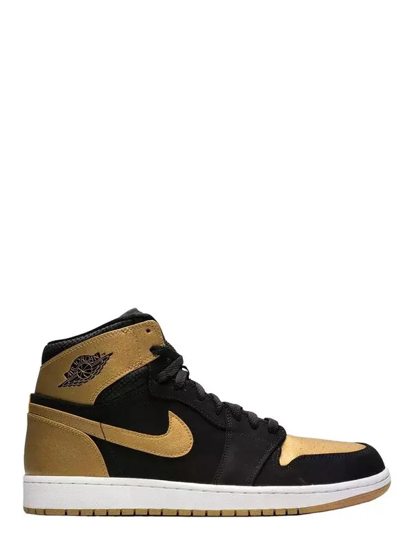 JORDAN Air 1 Retro High Sneakers - Black