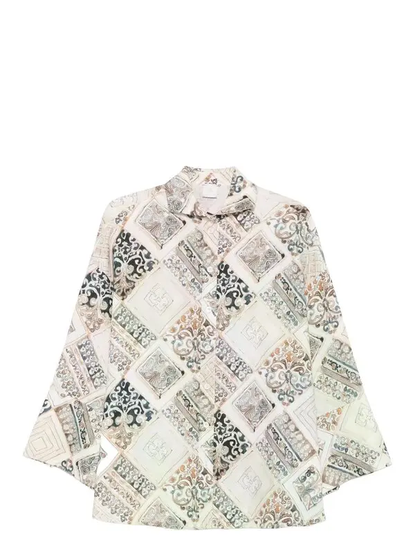 Eleventy Linen Shirt - Neutrals