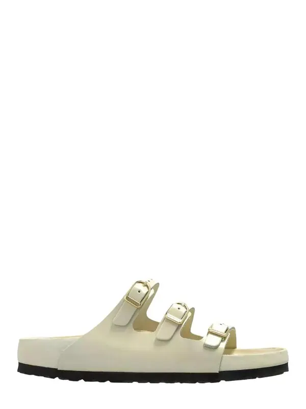 BIRKENSTOCK Florida Triple-buckle Slide Sandals - Neutrals