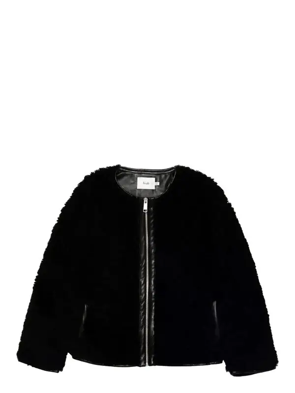 B+AB Faux-fur Jacket - Black
