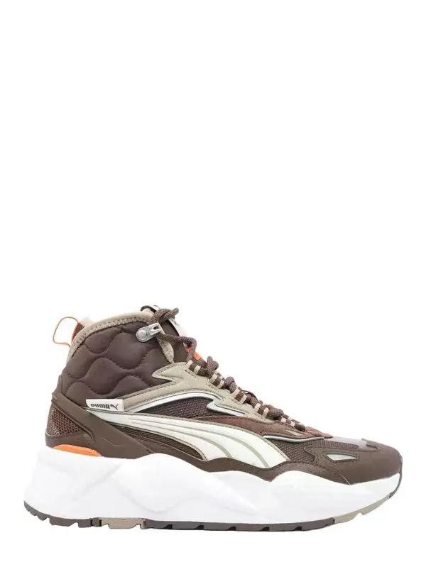 PUMA Rs-x Hi Sneakers - Brown