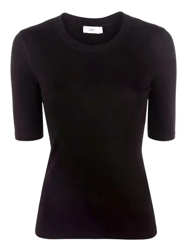 Closed Short-sleeve Slim T-shirt - Black