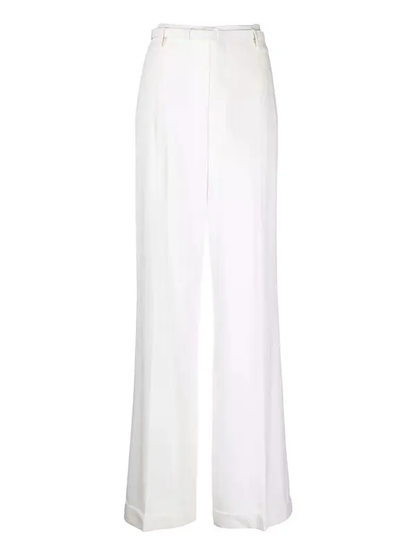Ralph Lauren Wide-leg Tailored Trousers - Neutrals
