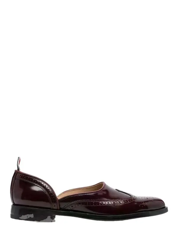 Thom Browne Slip-on Rwb Brogues - Red