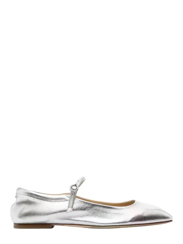AeydĒ Aline Babies Metallic Ballerina Shoes - Silver