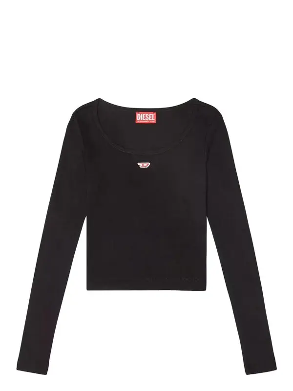 DIESEL® T-ballet-d Long-sleeve T-shirt - Black