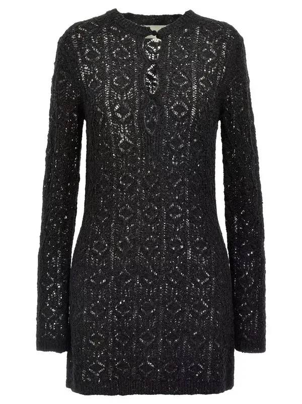 Loulou De Saison Evans Mini Dress - Black