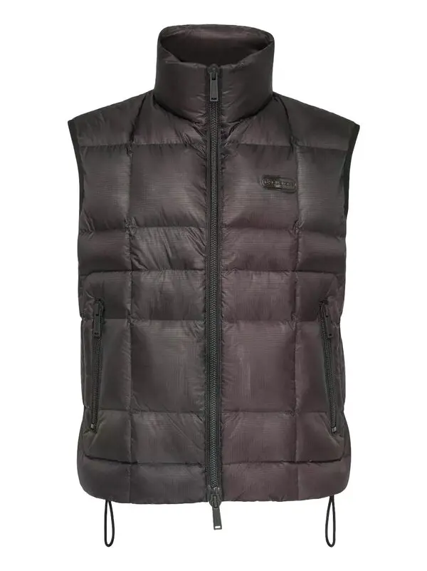 Dsquared2 High-neck Padded Vest - Black