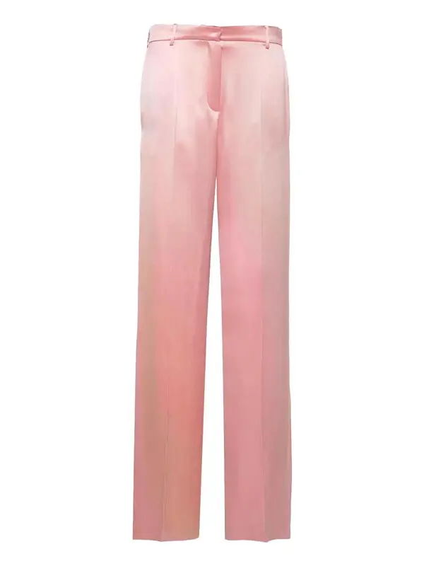 Magda Butrym High-waist Wide-leg Trousers - Pink