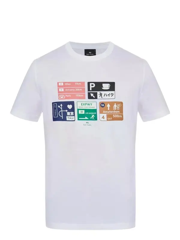 Paul Smith Graphic-print T-shirt - White