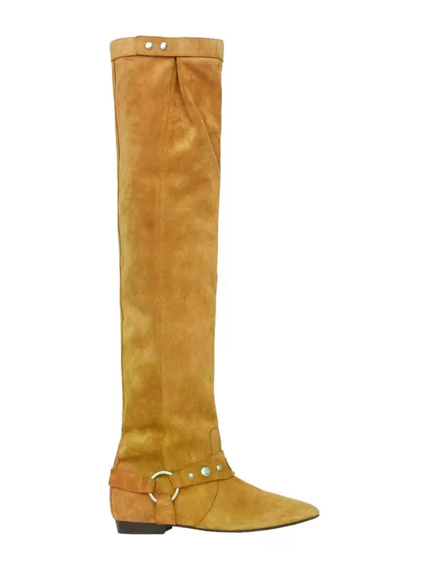 Isabel Marant Étoile Selize Knee-high Suede Boots - Brown