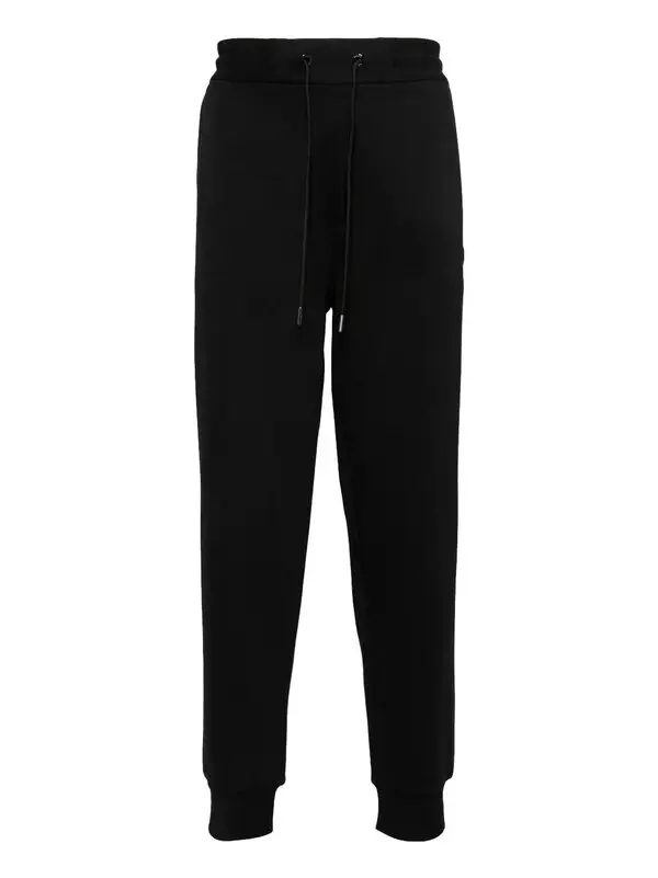 BOSS Logo-appliqué Track Pants - Black