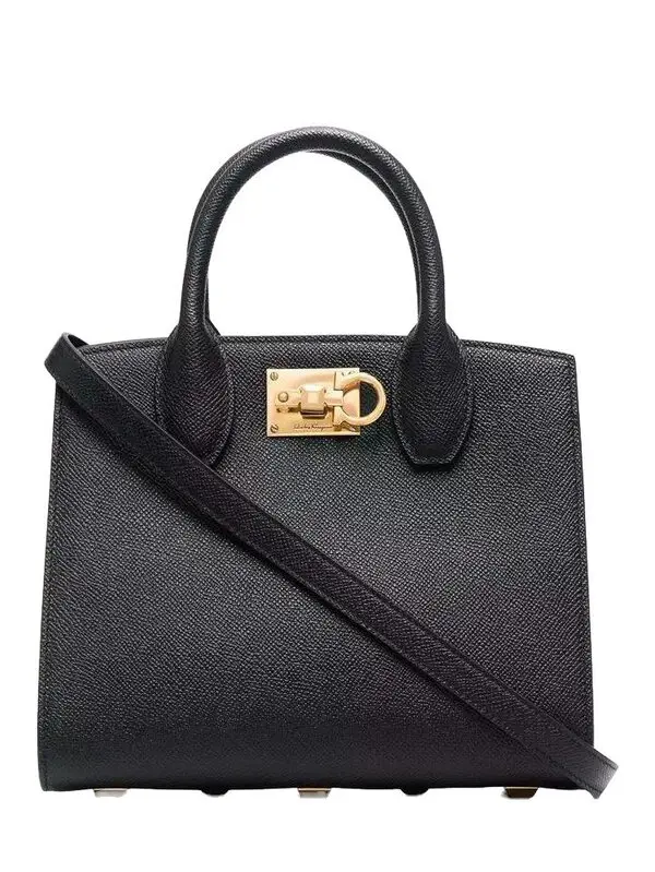 FERRAGAMO The Studio Tote Bag - Black