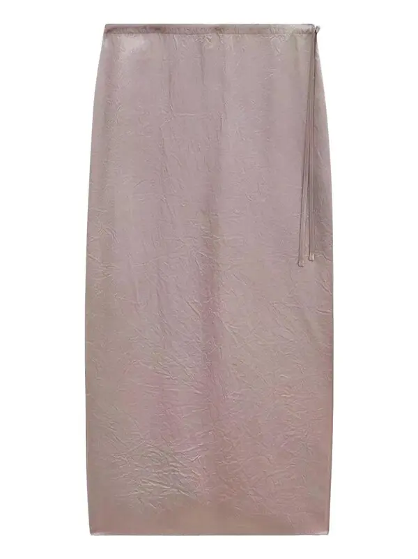 Filippa K Crinkled Pencil Skirt - Neutrals