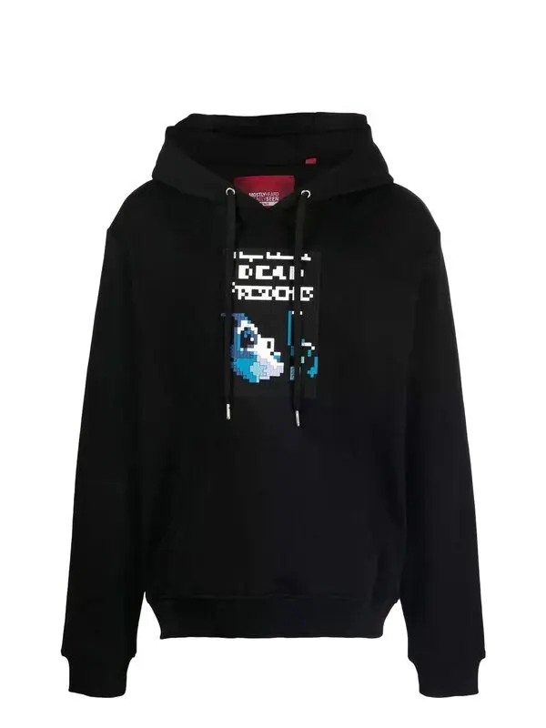 MOSTLY HEARD RARELY SEEN 8-BIT Graphic-print Hoodie - Black