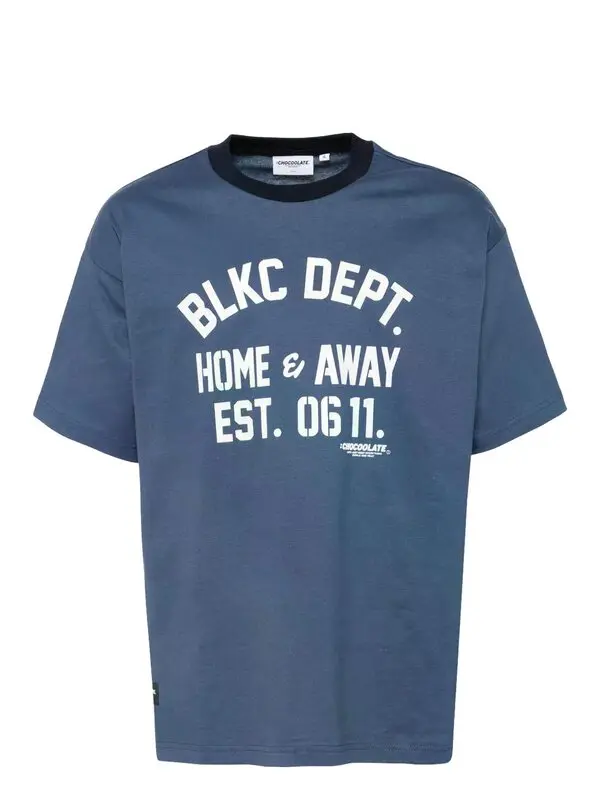 CHOCOOLATE Graphic-print T-shirt - Blue