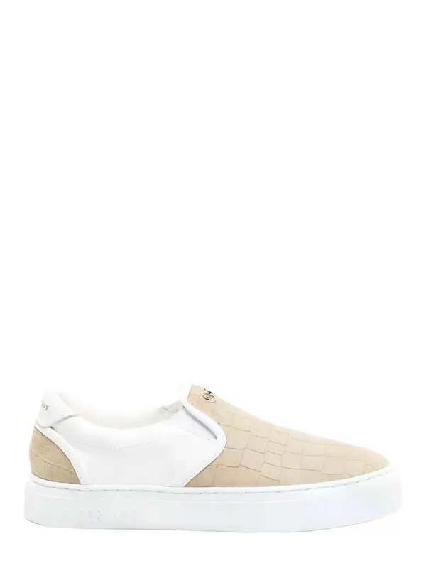 HIDE&JACK Fuji Croco Sneakers - Neutrals