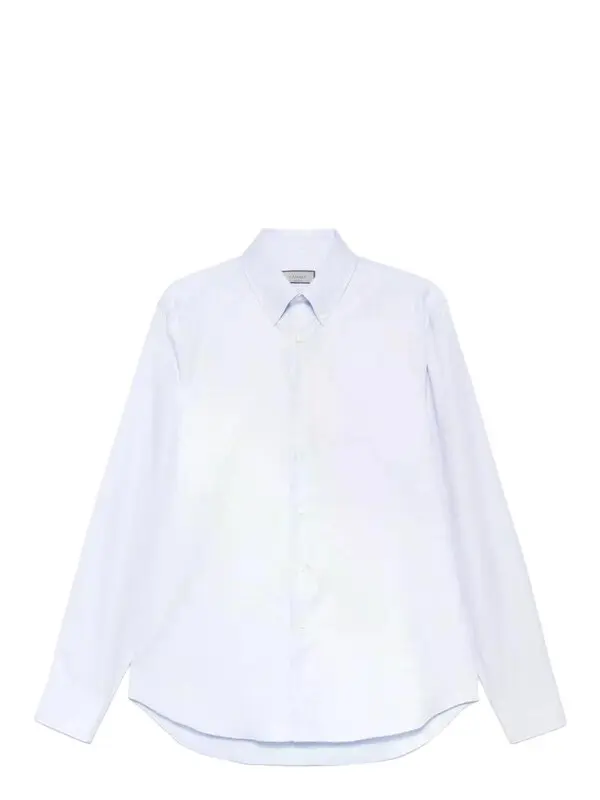 Canali Cotton Shirt - Blue