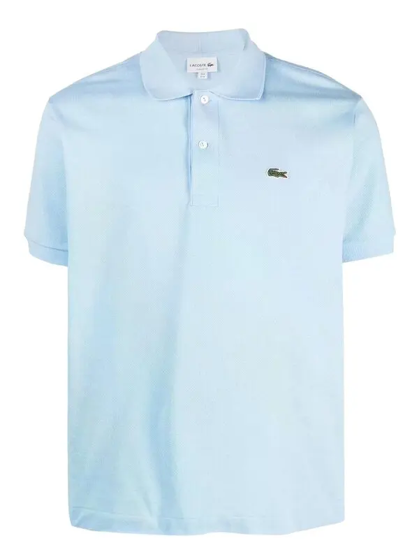 Lacoste Logo-patch Polo Shirt - Blue