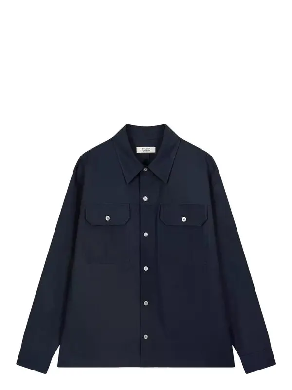 STUDIO TOMBOY Two-pocket Shirt - Blue
