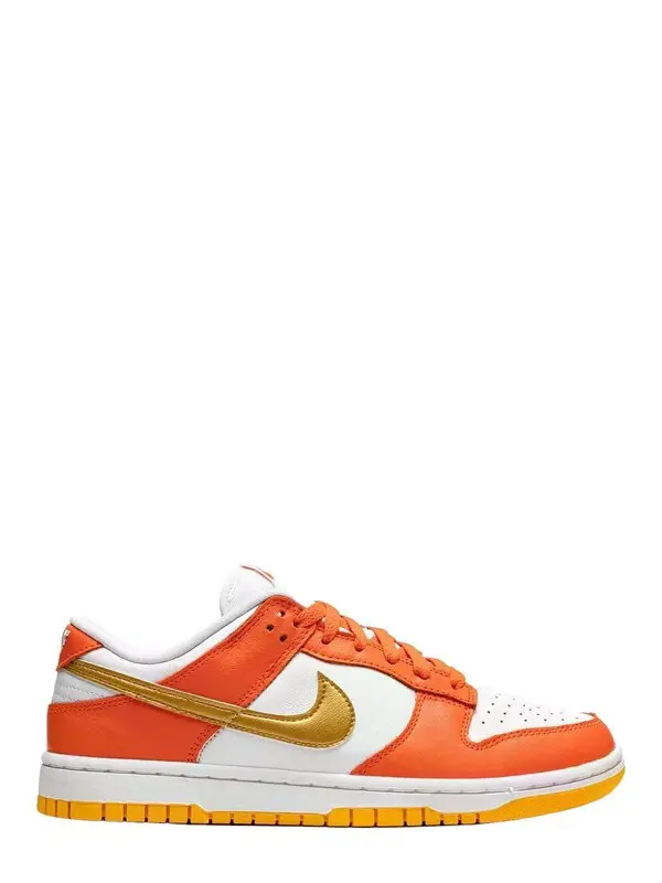 Nike Dunk Low Golden Sneakers - Orange