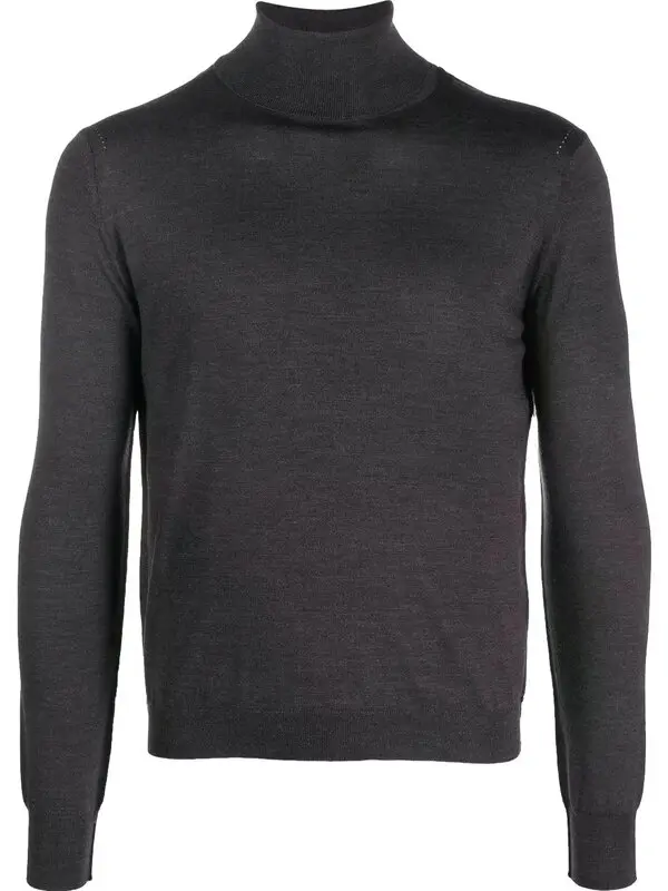 MAISON MARGIELA Work-in-progress High-neck Jumper - Grey
