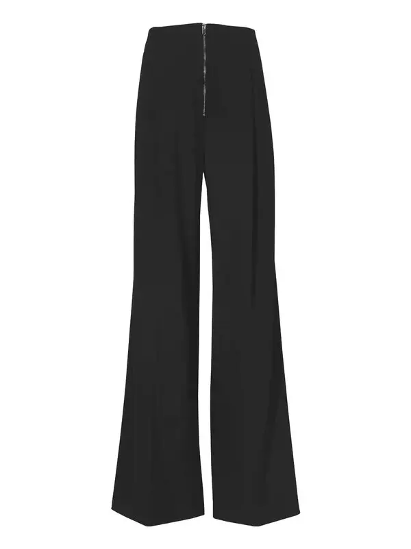 Proenza Schouler Pleat-detail Palazzo Pants - Black