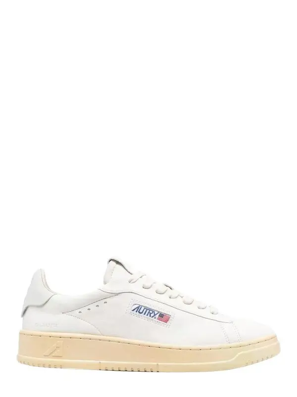 AUTRY Logo-patch Sneakers - Neutrals