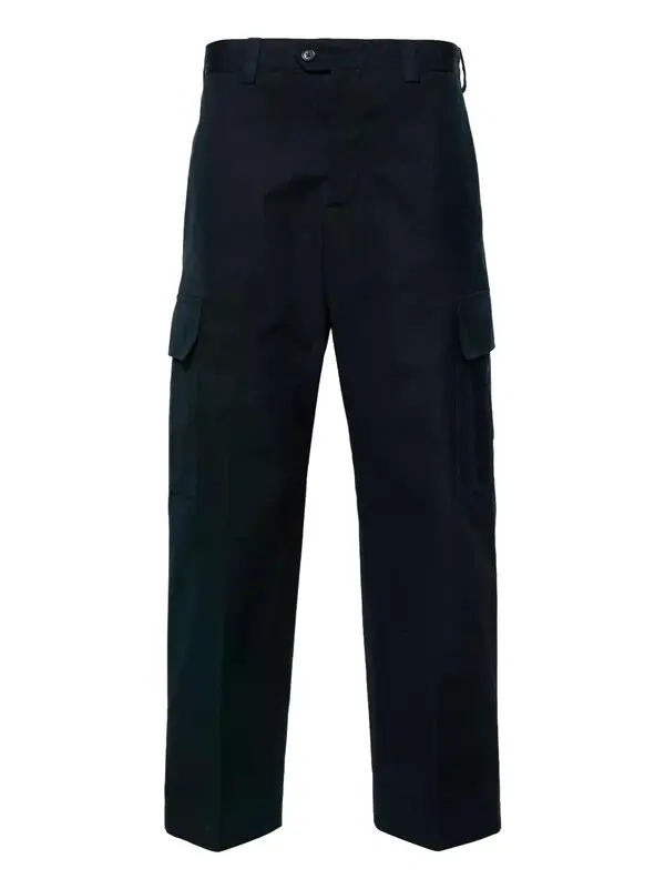 PT TORINO Hunter Straight-leg Trousers - Blue