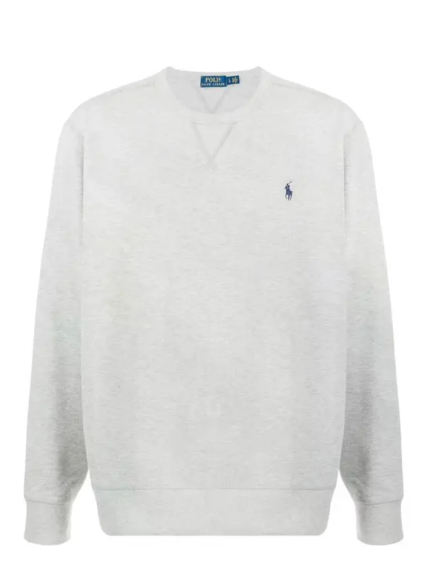 Polo Ralph Lauren Logo Embroidered T-shirt - Grey