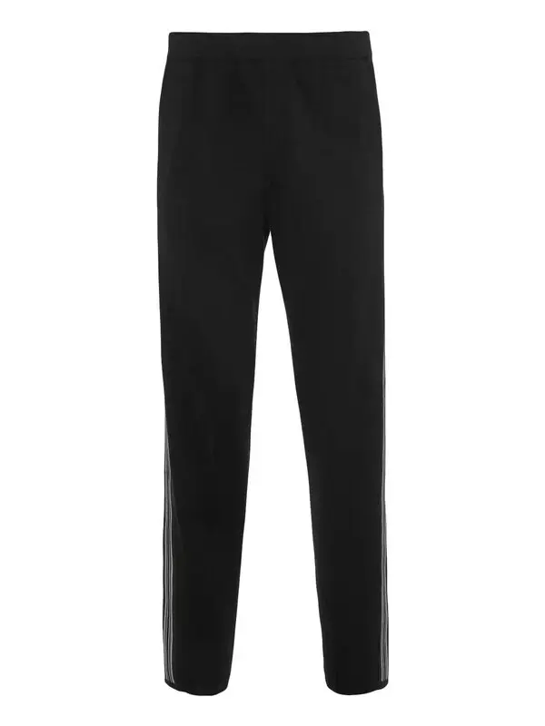 Prada Wool Track Pants - Black