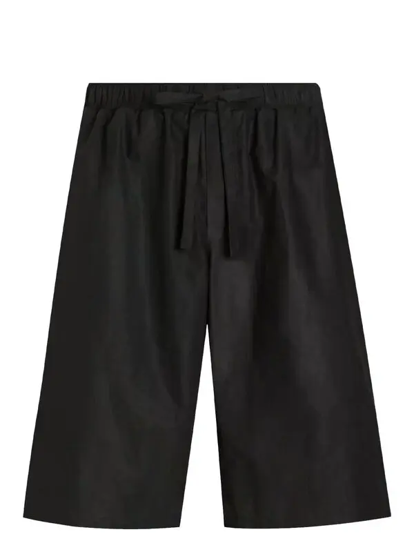 Dolce & Gabbana Logo Regular Fit Shorts - Black