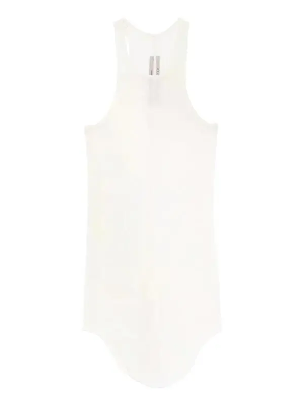Rick Owens Fine-ribbed Tank Top - Neutrals
