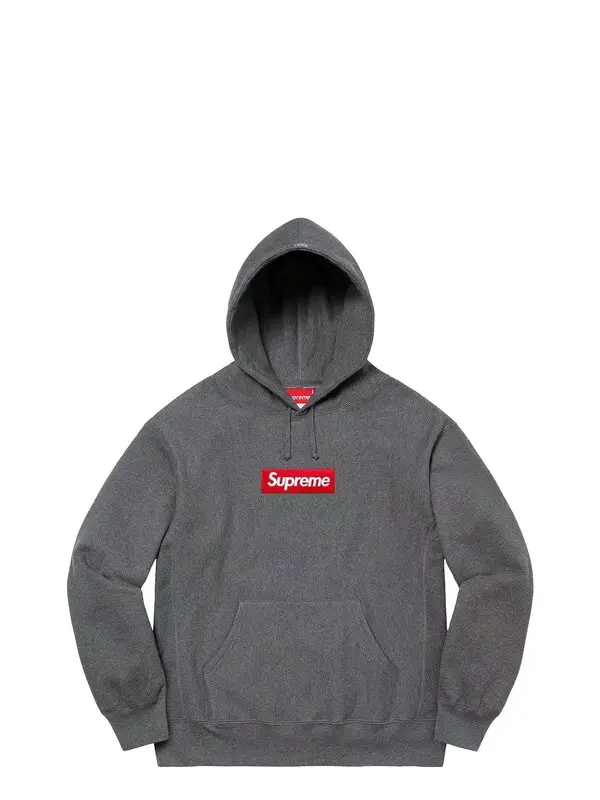 Supreme Box Logo Hoodie - Grey
