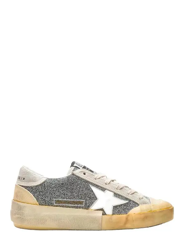 GOLDEN GOOSE Super-star Sneakers - Silver