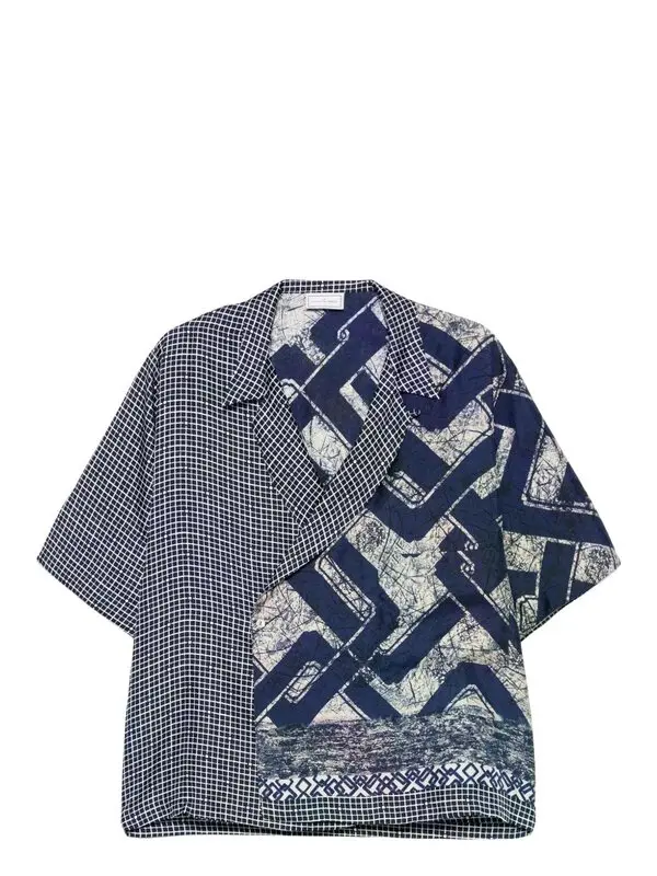 PIERRE-LOUIS MASCIA Aloe Shirt - Blue