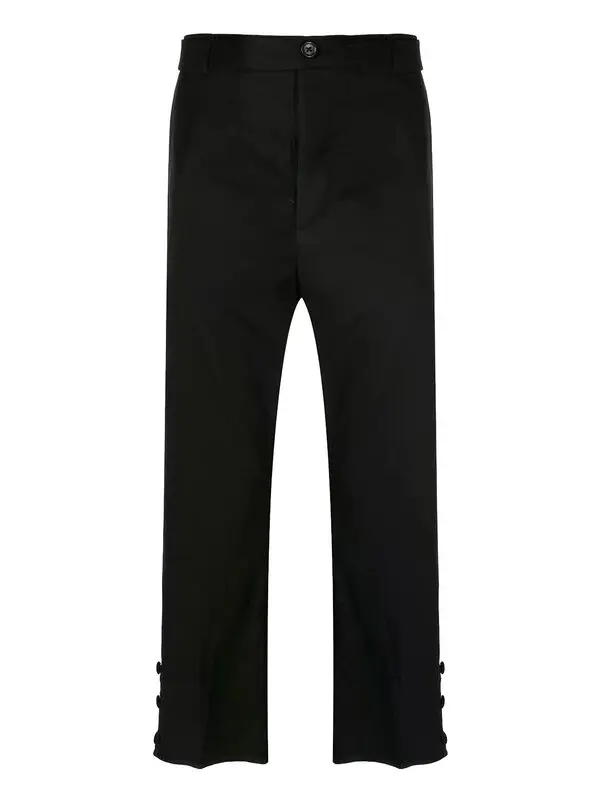 ONEFIFTEEN X Anowhereman Cropped-leg Trousers - Black